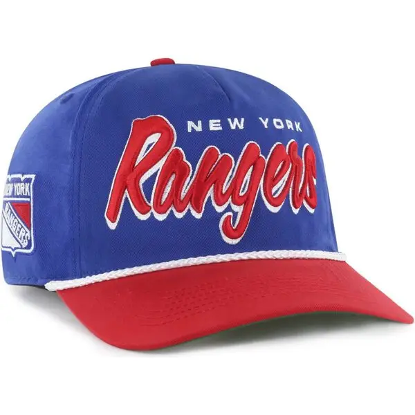 '47 New York Rangers Dropshadow Rope Hitch Adjustable Cap