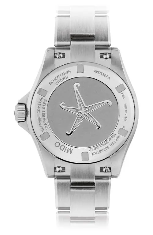 MIDO Ocean Star Captain Automatic Bracelet Watch - Blue