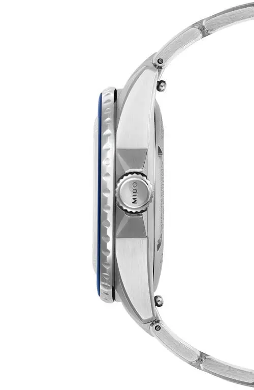 MIDO Ocean Star Captain Automatic Bracelet Watch - Blue