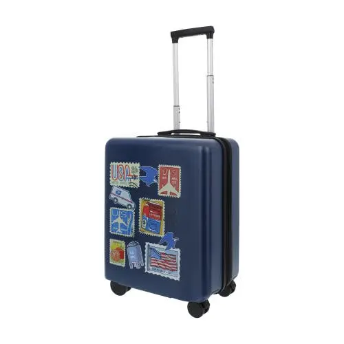 FUL Usps 22.5" Carry-on Luggage - Blue