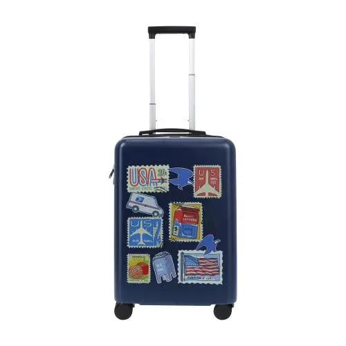 FUL Usps 22.5" Carry-on Luggage - Blue