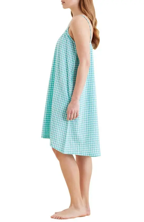 PAPINELLE Gingham Seersucker Nightgown