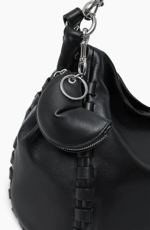 AIMEE Fortune Cookie Bag Charm - Black/blk