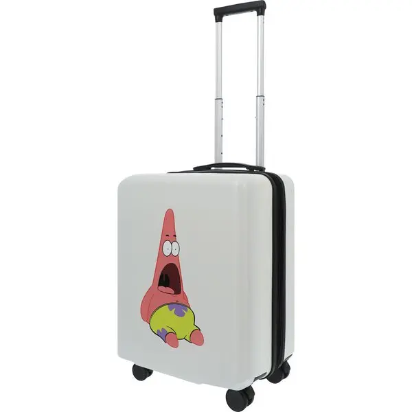 FUL Nickelodeon Spongebob-patrick 22.5" Carry-on Luggage - White