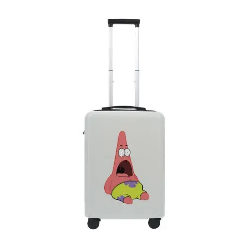 FUL Nickelodeon Spongebob-patrick 22.5" Carry-on Luggage - White