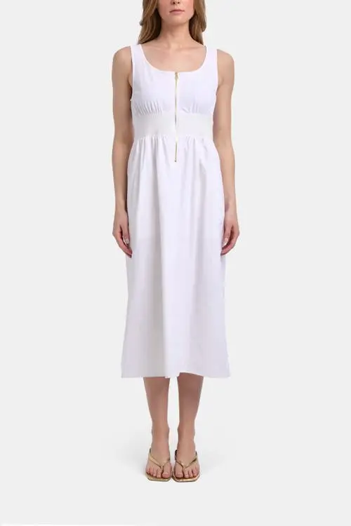 CAPSULE 121 The Kissed Dress - White