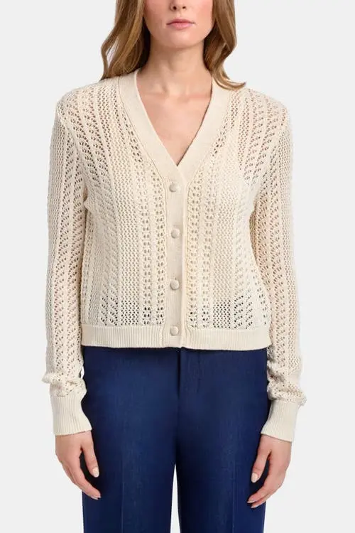 CAPSULE 121 The Lit Cardigan - Cream
