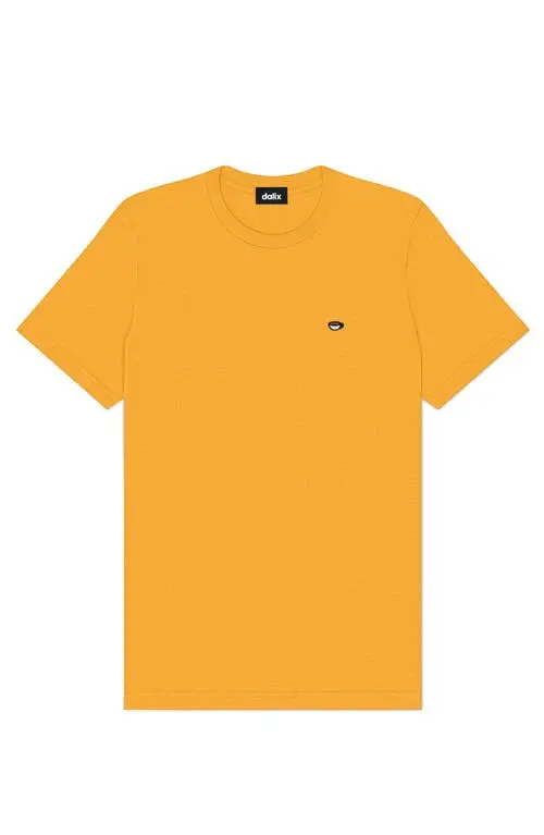 DALIX Lil Coffee Jersey Tee - Gold