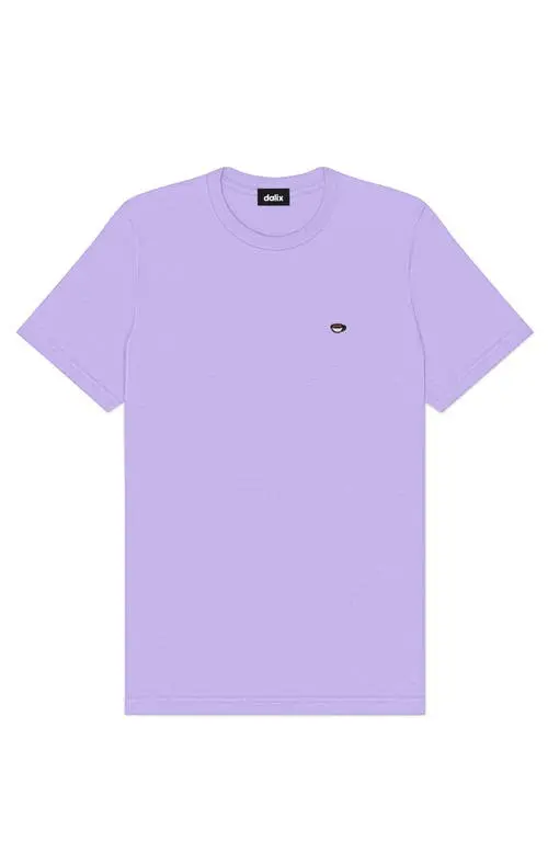 DALIX Lil Coffee Jersey Tee - Lavender