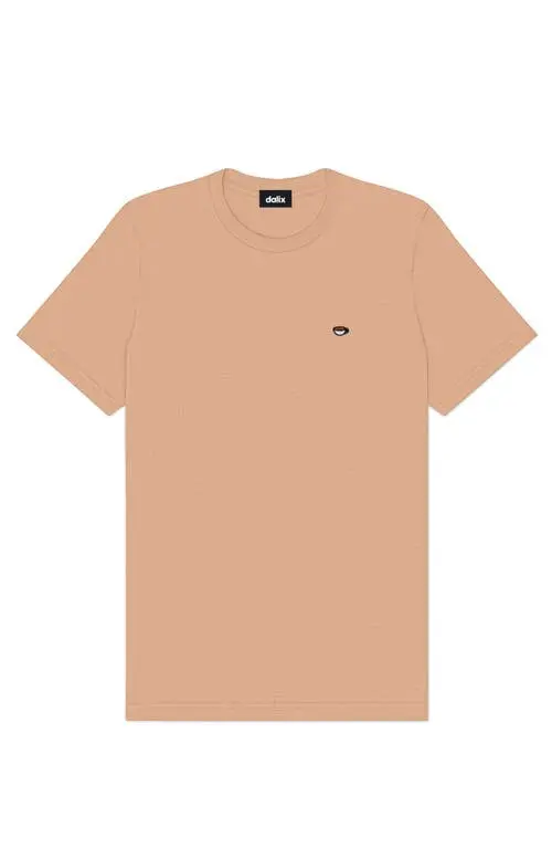 DALIX Lil Coffee Jersey Tee - Peach