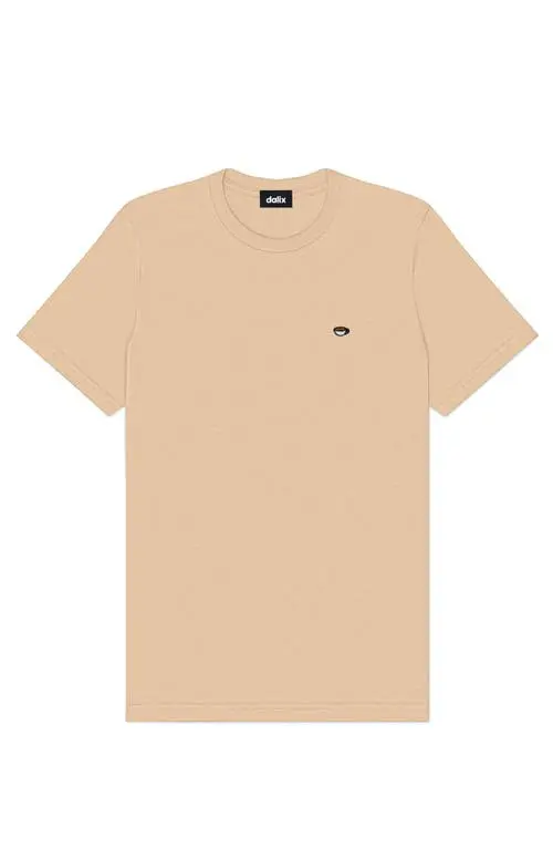DALIX Lil Coffee Jersey Tee - Sand