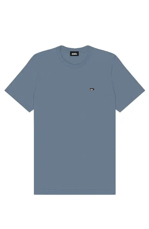 DALIX Lil Coffee Jersey Tee - Slate Gray