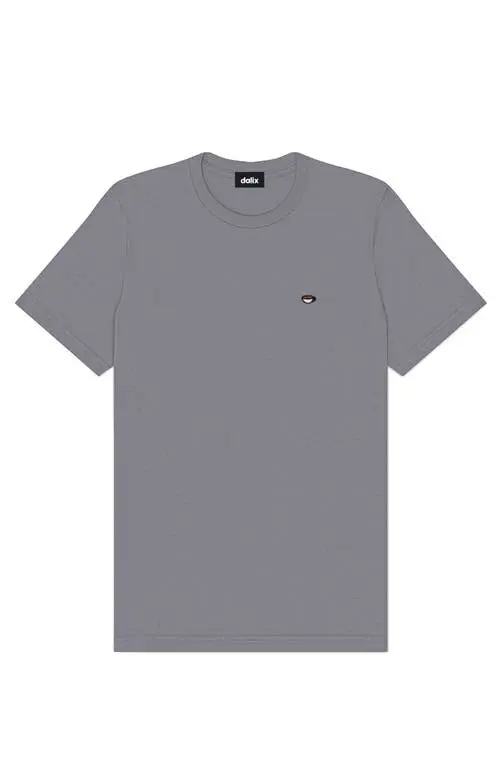 DALIX Lil Coffee Jersey Tee - Storm Gray