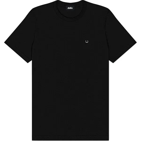 DALIX Lil Smile Jersey Tee - Black
