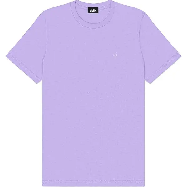 DALIX Lil Smile Jersey Tee - Lavender