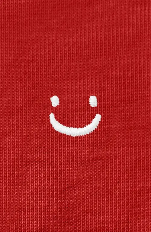 DALIX Lil Smile Jersey Tee - Red