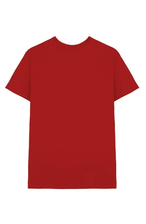 DALIX Lil Smile Jersey Tee - Red