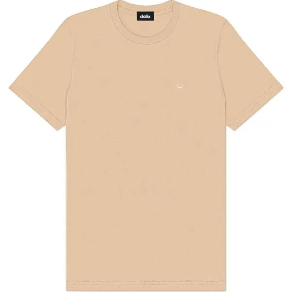 DALIX Lil Smile Jersey Tee - Sand