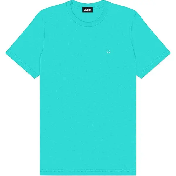 DALIX Lil Smile Jersey Tee - Teal