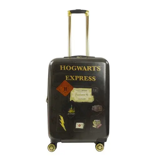 FUL Wb Harry Potter Hogwart Express 25-inch Hardside Spinner Luggage - Black