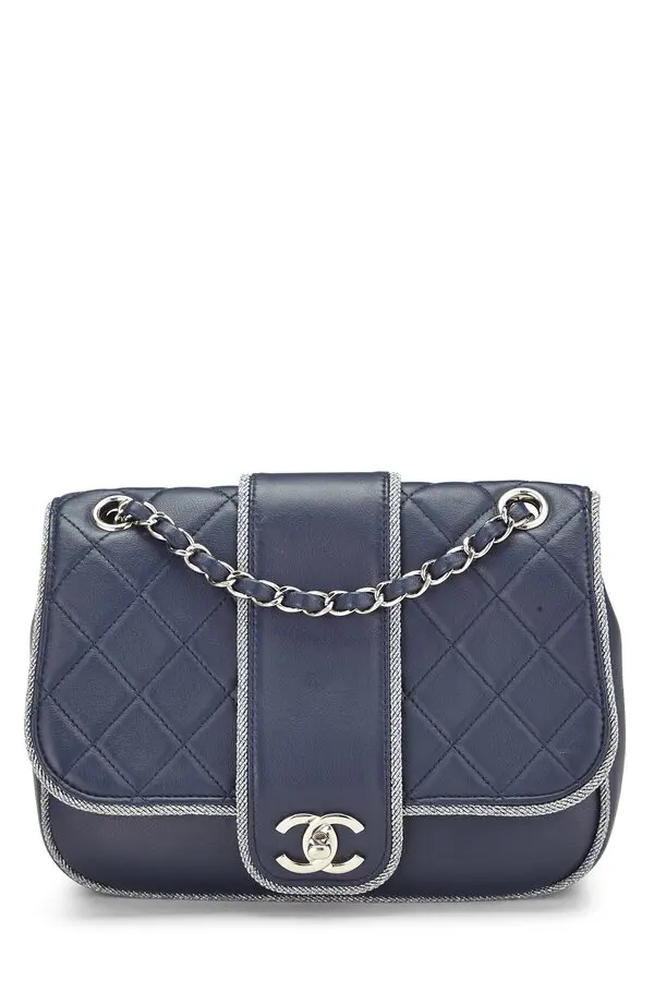 Chanel Lambskin Elementary Chic Flap