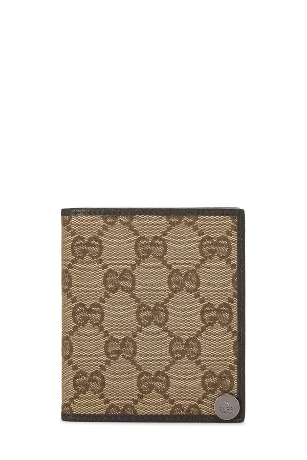 Gucci Gg Canvas Card Holder