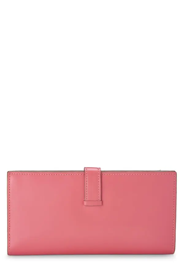Hermès Tadelakt Bearn Wallet - Rose Lipstick
