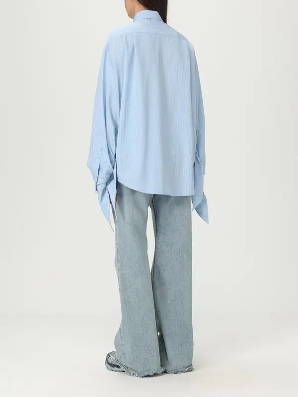 Balenciaga Striped Oversized Shirt
