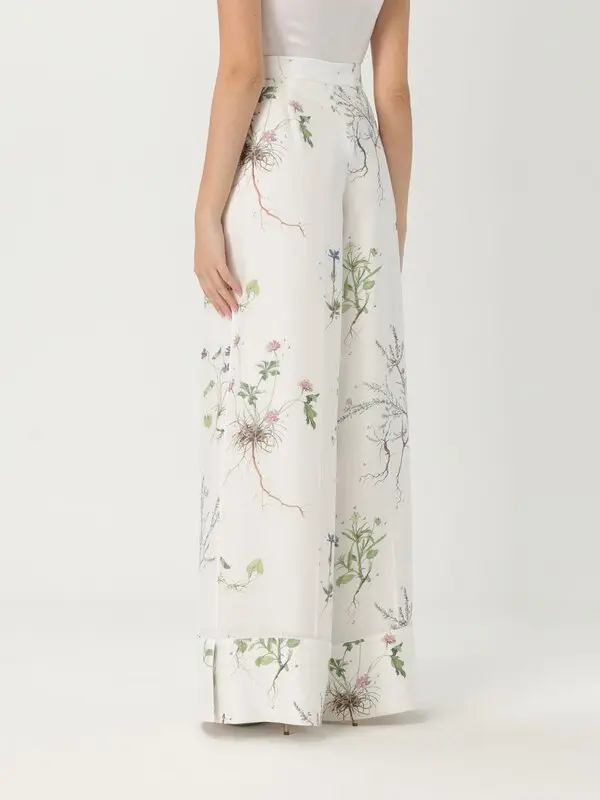 Erdem Printed Wide Leg Pants
