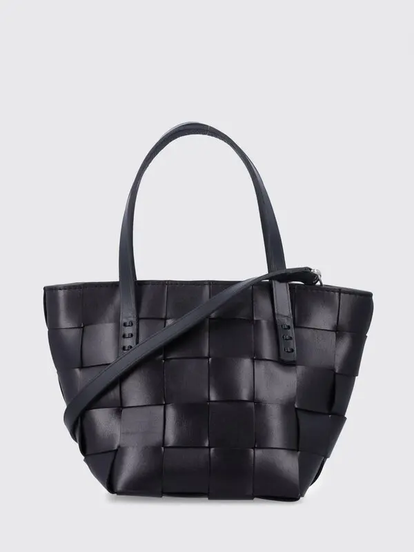 Dragon Diffusion Japan Woven Calf Leather Tote Bag - Black