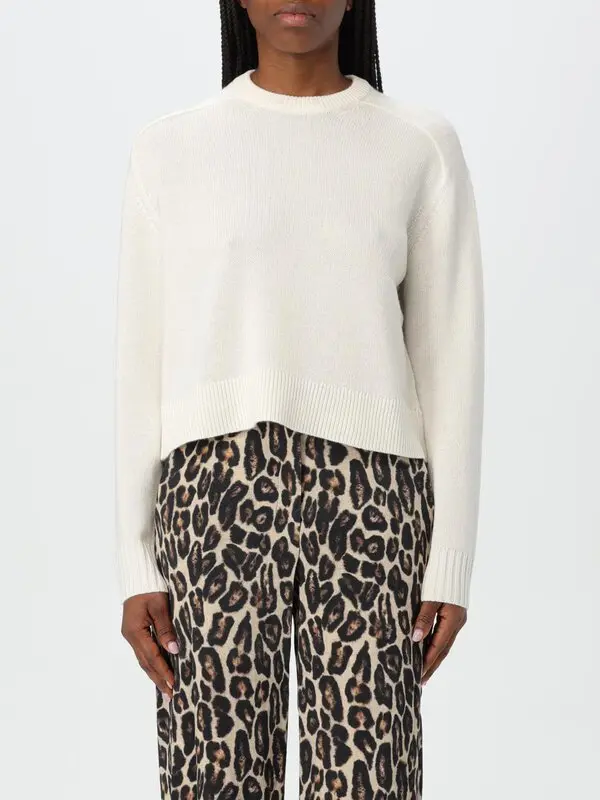 Theory Crew Neck Sweater - Ivory