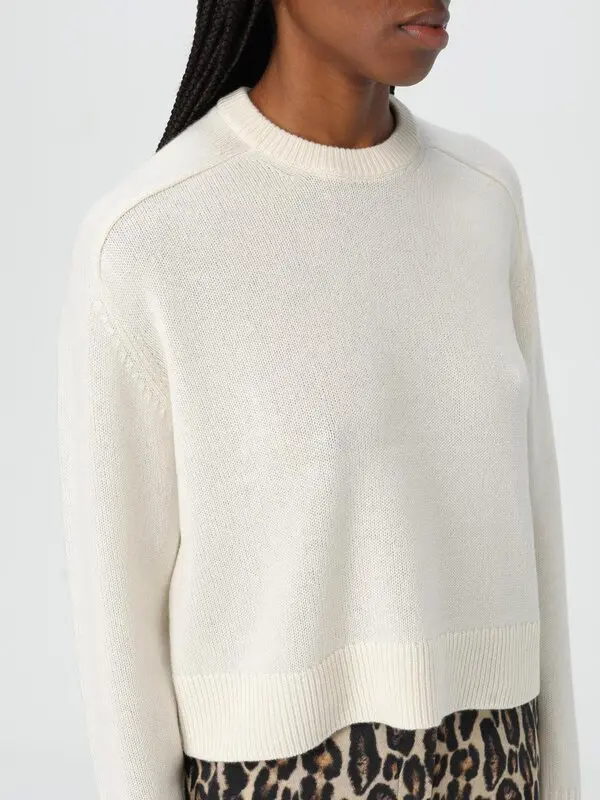 Theory Crew Neck Sweater - Ivory