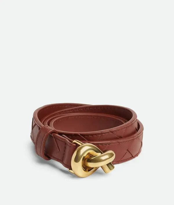 Bottega Veneta Knot Belt - Sapele