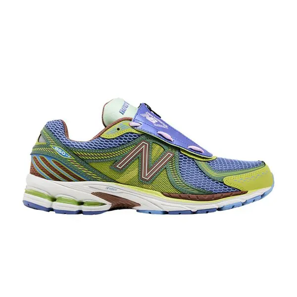 NEW BALANCE Up There X 860v2 '2000's Tropes' Sneakers - Green
