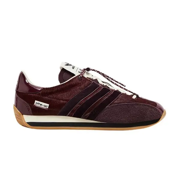 Adidas Song For The Mute X Country Og Pony Hair Pack Sneakers - Red