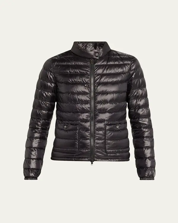 Herno Shiny Nylon Short Down Jacket