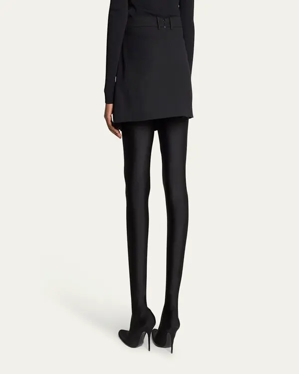 Balenciaga Tailored Double-breasted Mini Skirt