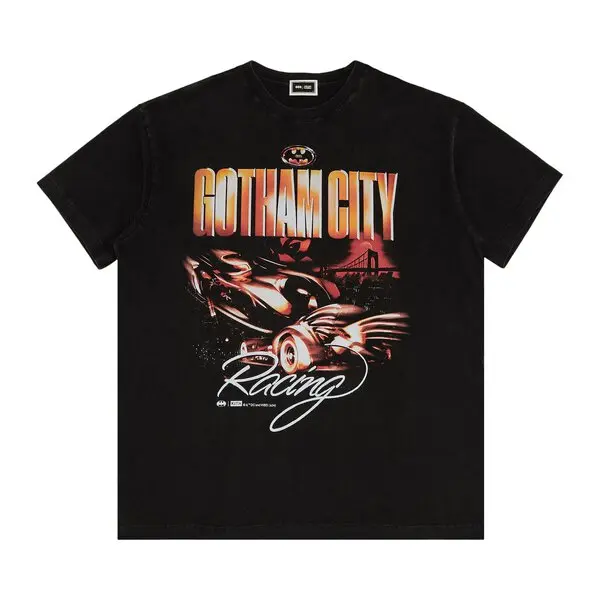 Kith X Batman Batmobile Vintage Tee - Black