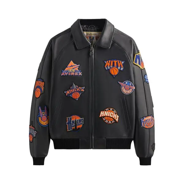 Kith Avirex For The New York Knicks Icon Jacket