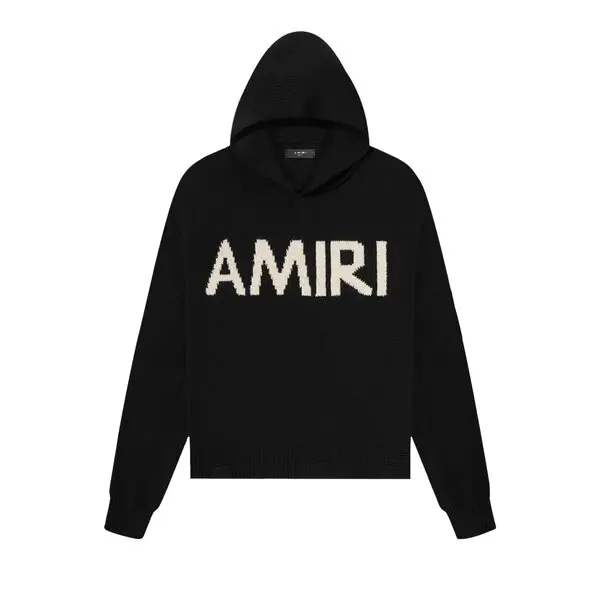 Amiri Logo Eyelash Hoodie