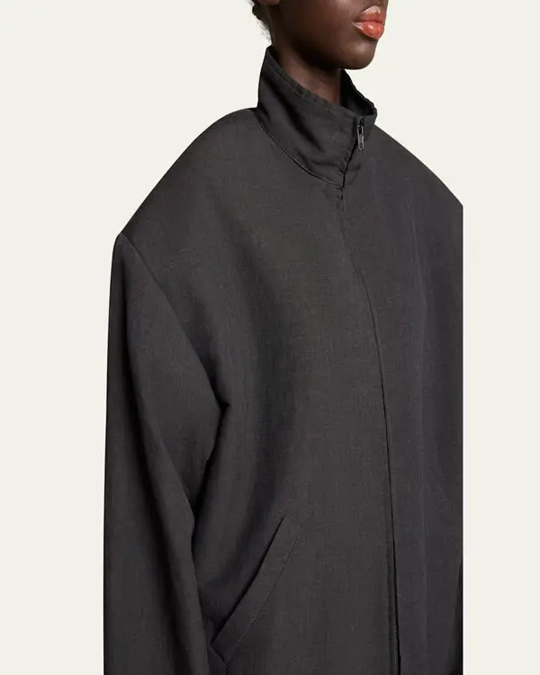 Balenciaga Oversized Tailored Tracksuit Jacket