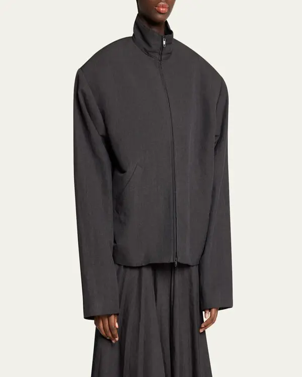 Balenciaga Oversized Tailored Tracksuit Jacket