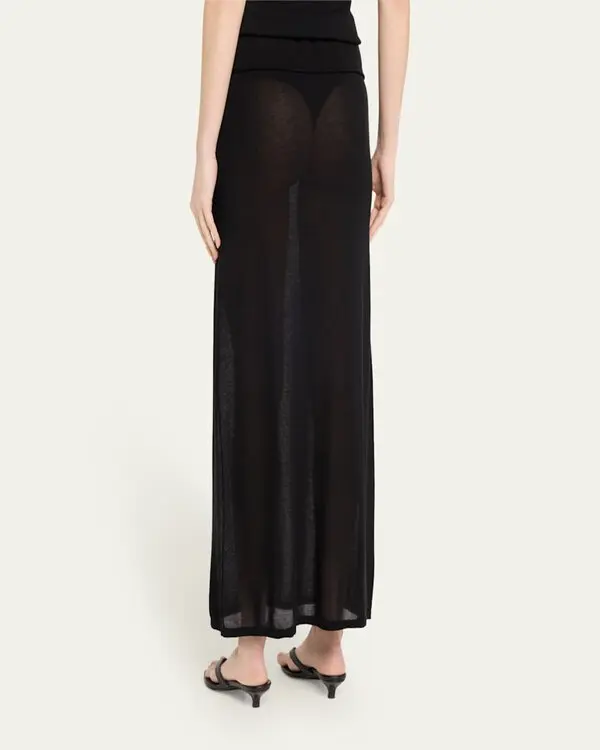 TOTEME Knit Maxi Skirt