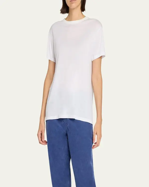 THE ROW Rubis Short-sleeve Top
