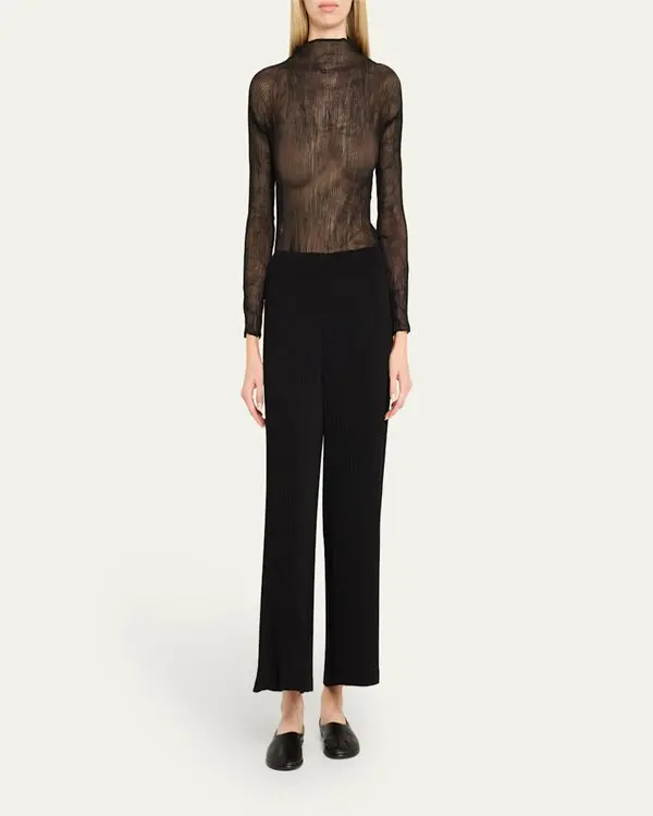 Issey Miyake Hatching Bottoms Pants