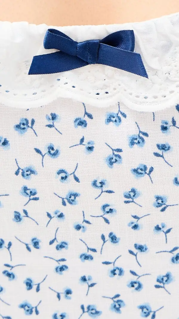 REFORMATION Alice Linen Top - Hanna