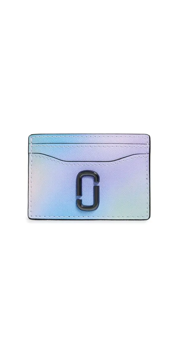 Marc Jacobs The Airbrush Utility Snapshot Card Case - Blue Multi