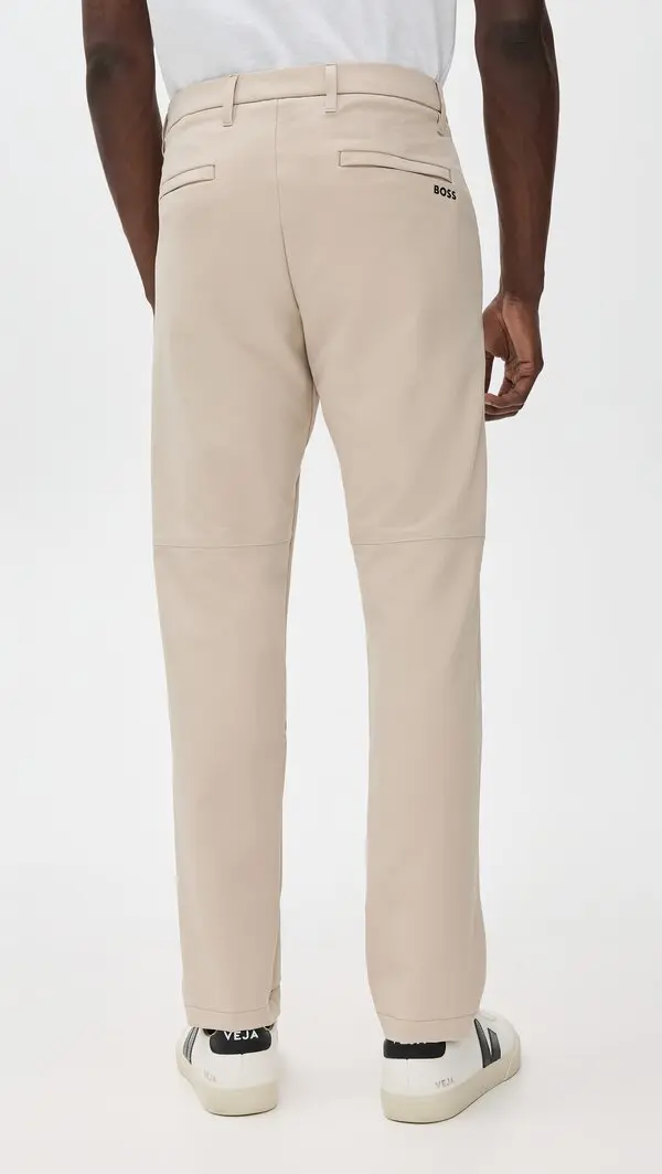 BOSS T-commuter Regular Fit Trousers - Medium Beige