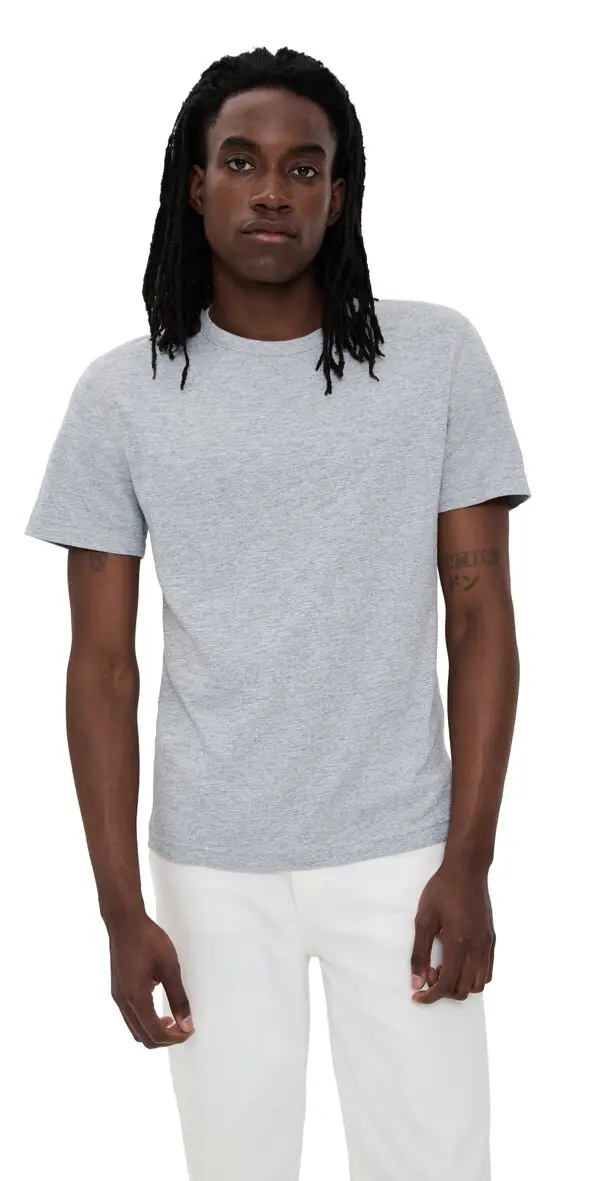 Reigning Champ 1x1 Slub Slim T-shirt - Hgrey