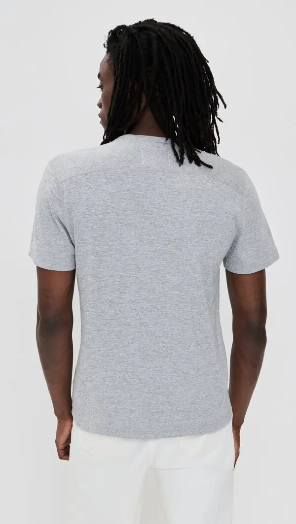 Reigning Champ 1x1 Slub Slim T-shirt - Hgrey
